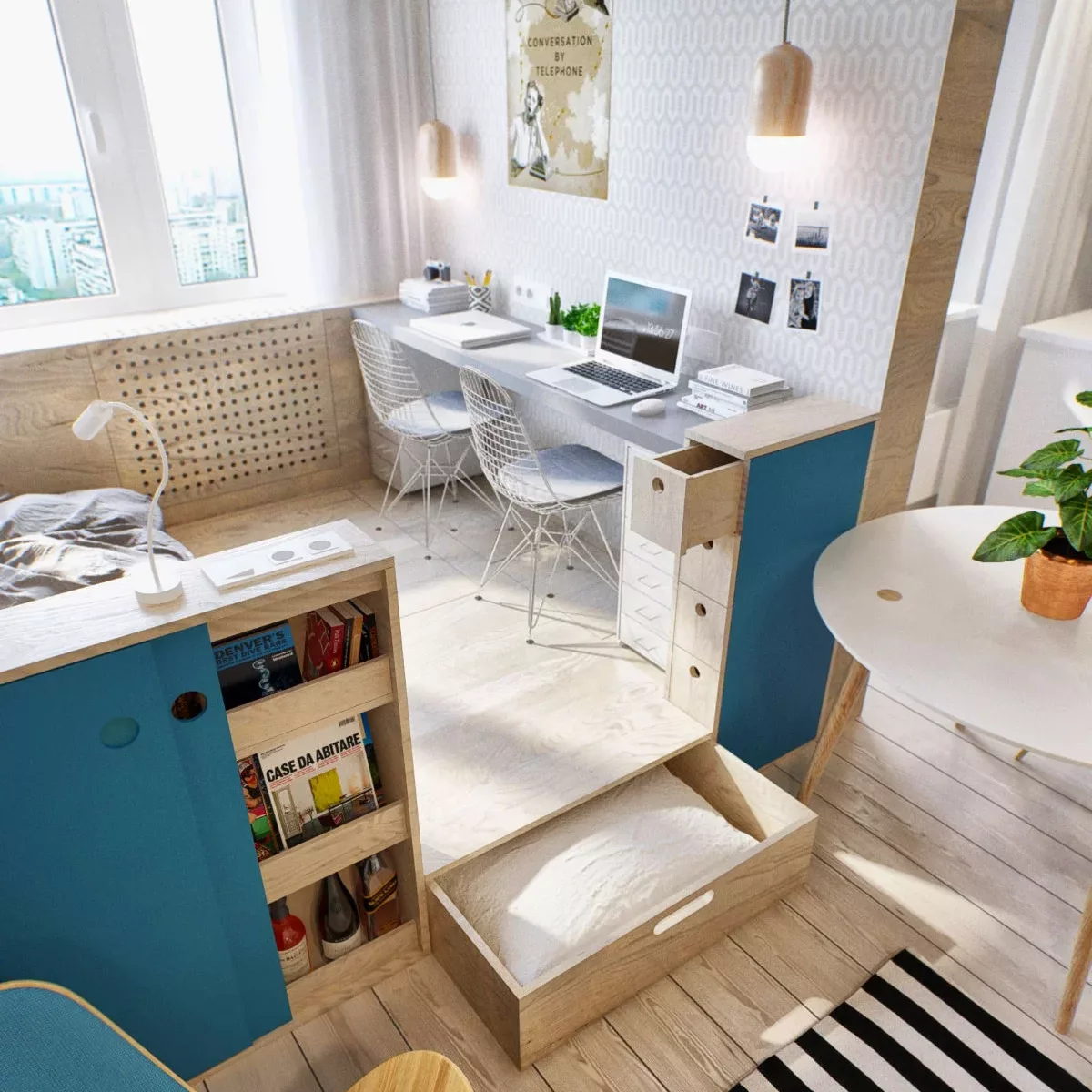 Two-Person Home Office Layout Ideas For Small Spaces - Jayne Thomas