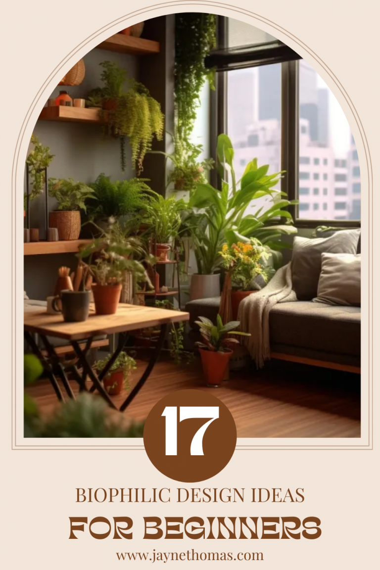 Biophilic Design For Your Small Urban Home - Jayne Thomas