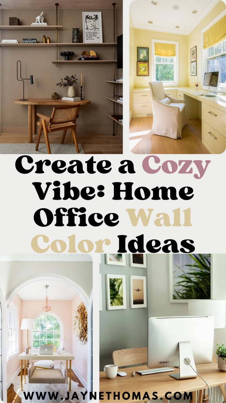 The Best Small Office Paint Ideas To Complete Your Space - Jayne Thomas